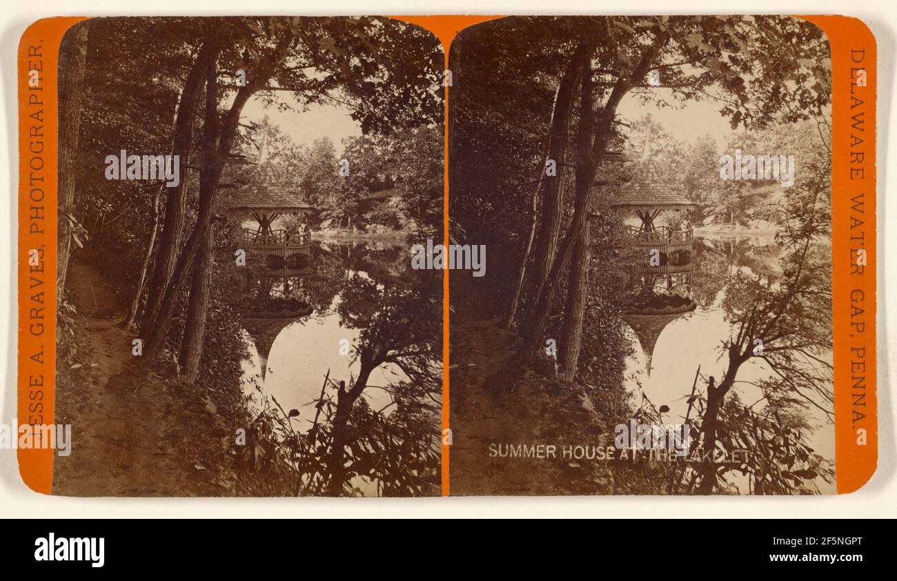 Summer House at the Lakelet. Jesse A. Graves (American, about 1835 ...