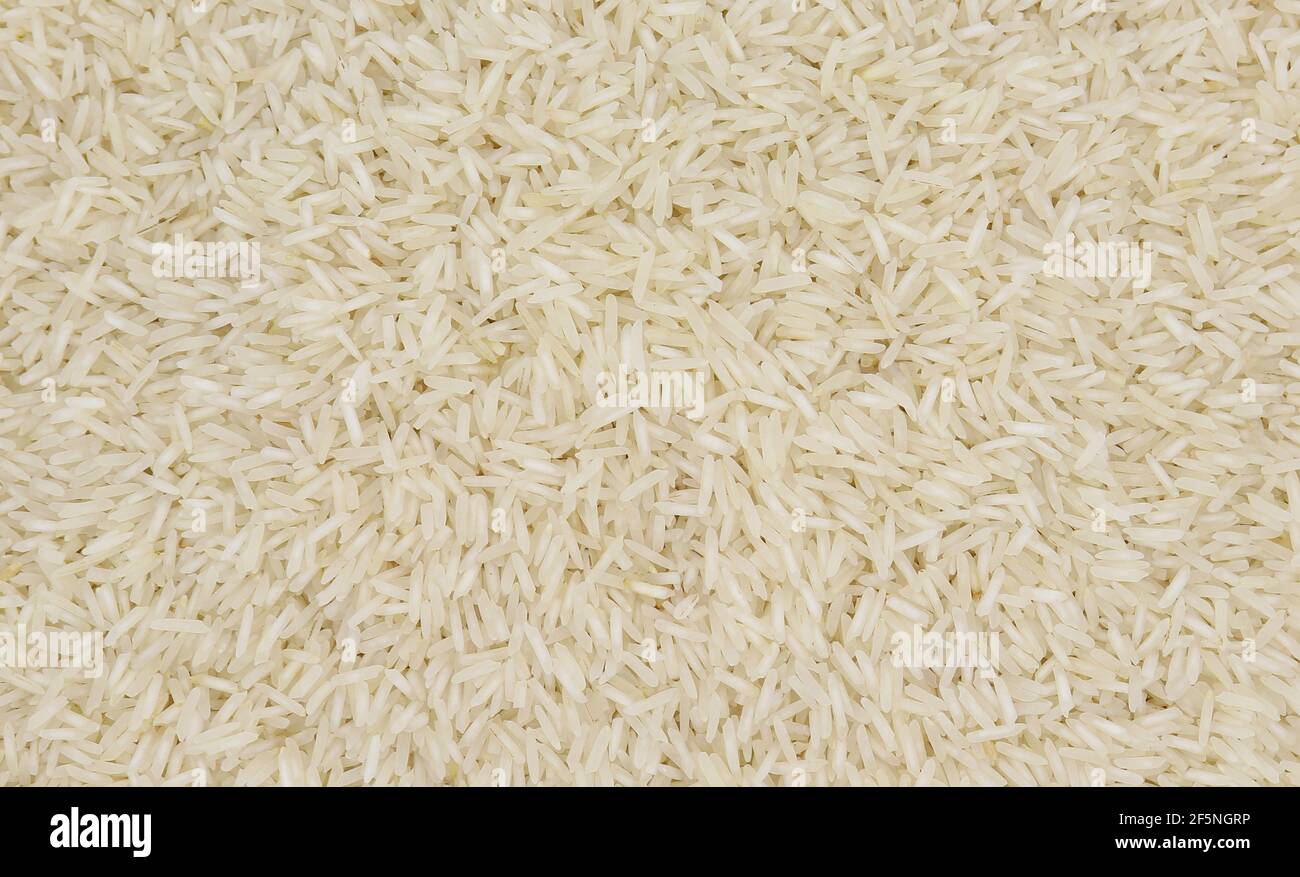 white rice detail texture background, close up shot of the rice ...