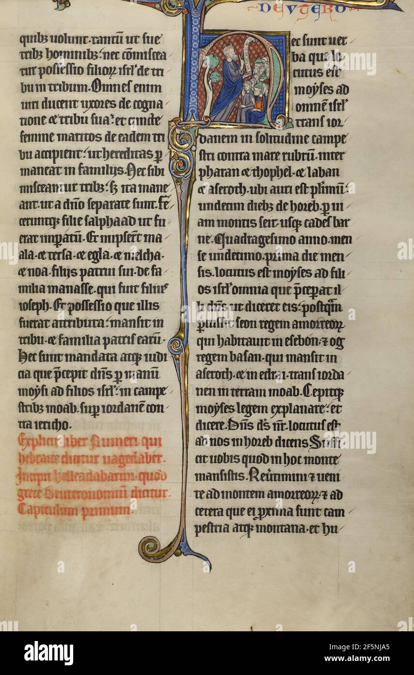 Moses speaking hi-res stock photography and images - Alamy