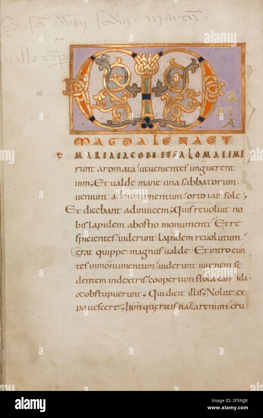 Decorated initial m hi-res stock photography and images - Alamy