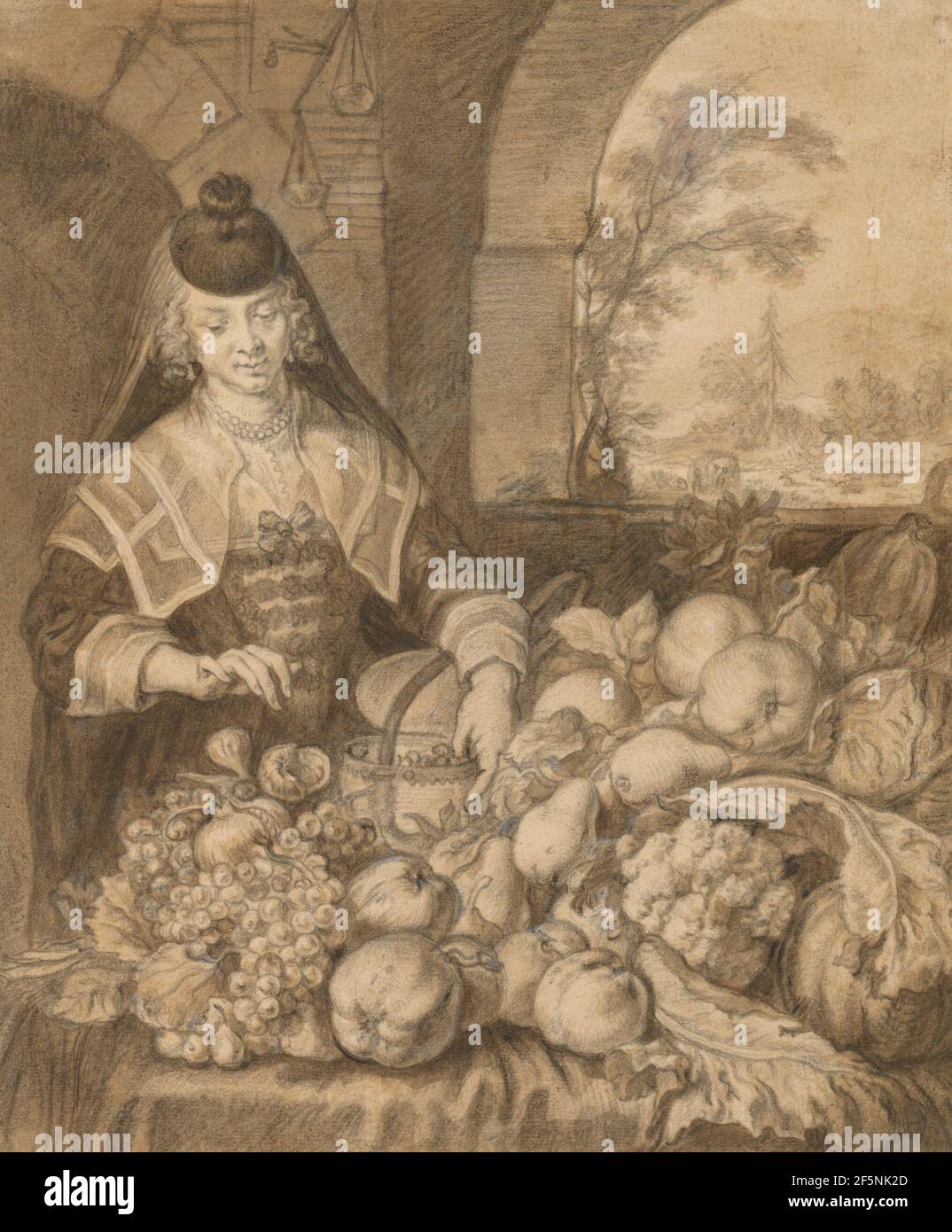 Personification of September. Joachim von Sandrart (German, 1606 - 1688 ...