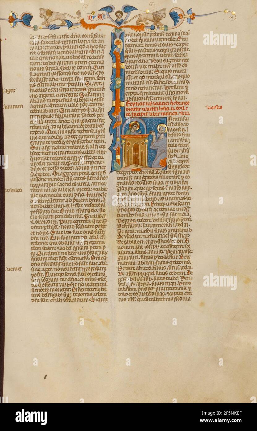 Moses speaking hi-res stock photography and images - Alamy