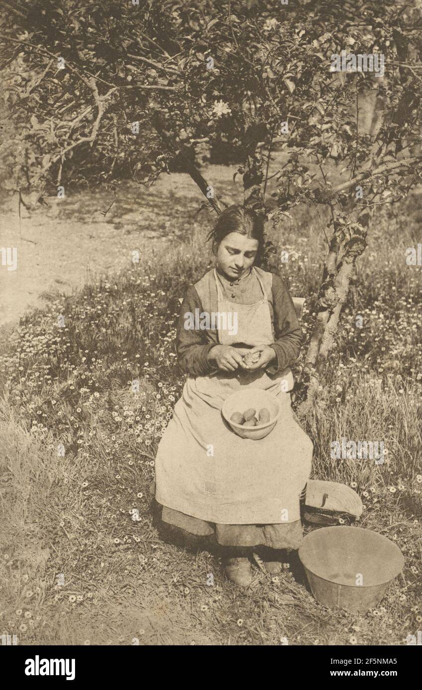 A Spring Idyl. Peter Henry Emerson (British, born Cuba, 1856 - 1936 ...