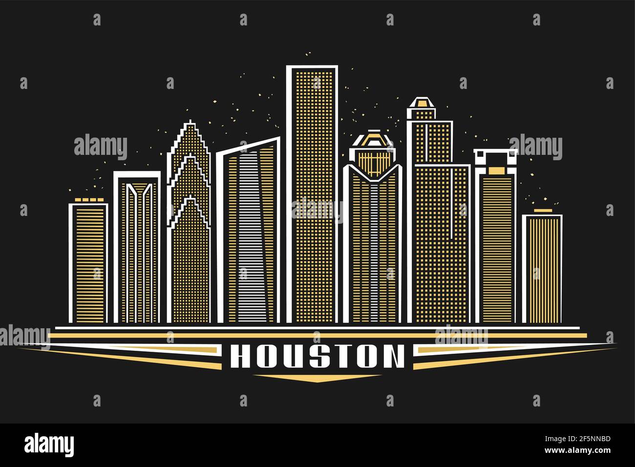 Houston city scape hi-res stock photography and images - Alamy