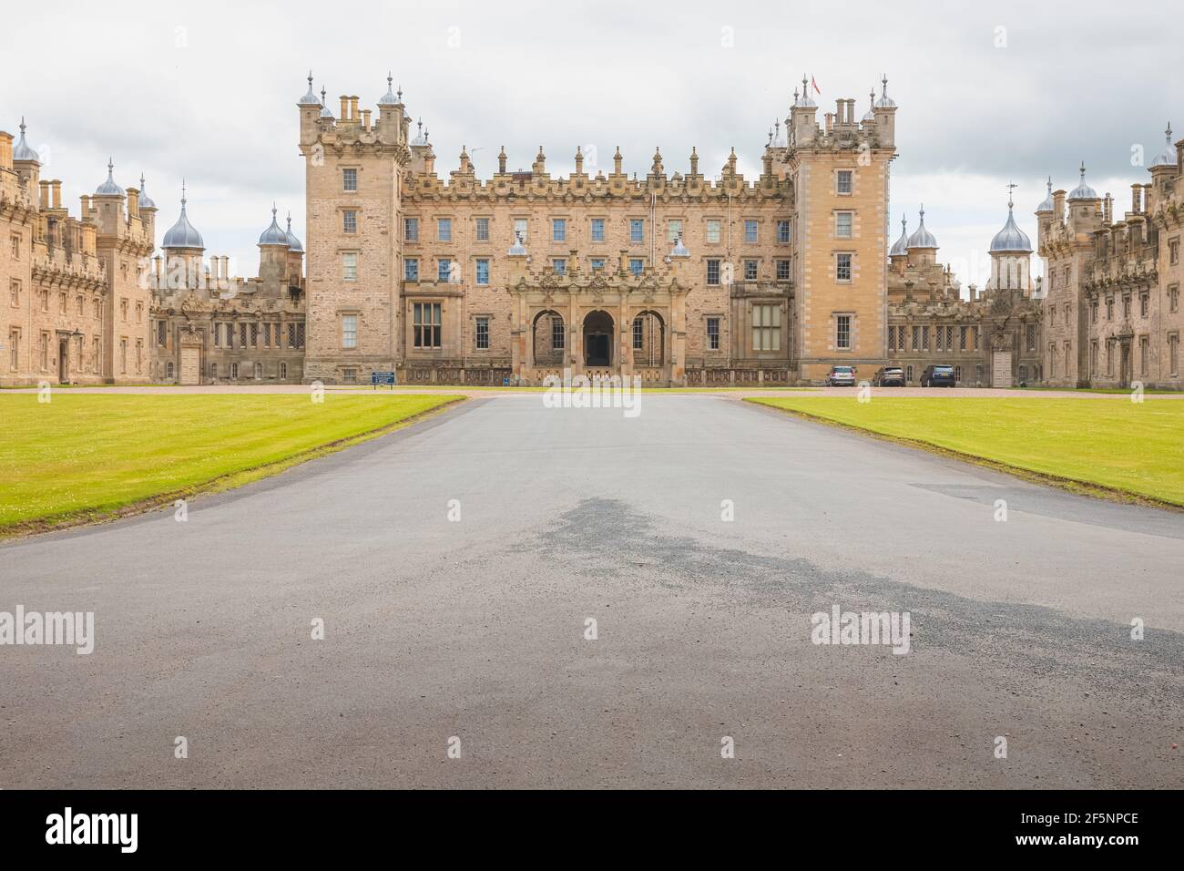 Kelso, Scotland - July 14 2019: The historic 18th century Floors Castle ...