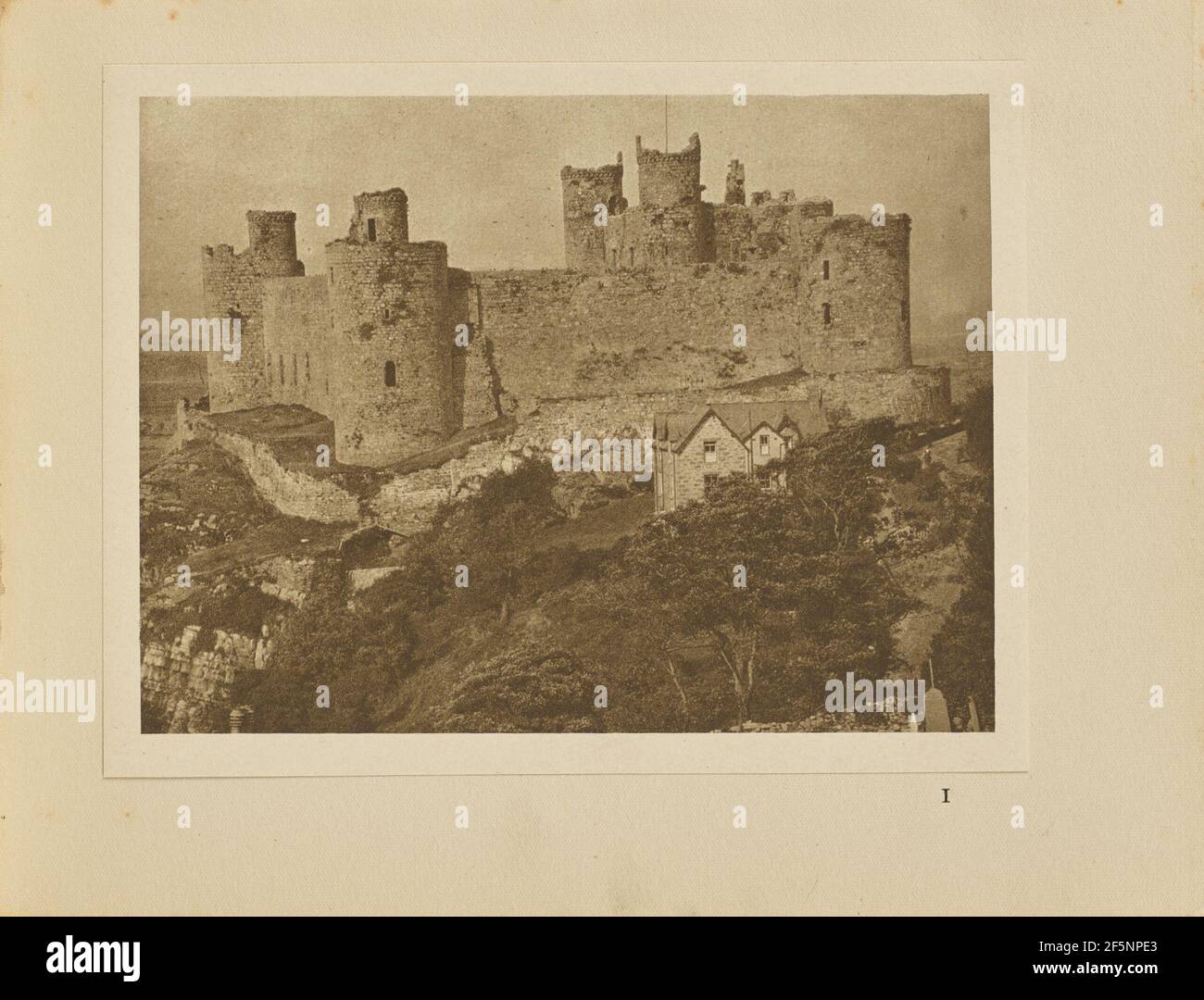 Harlech Castle From The Rock. Alvin Langdon Coburn (British, born ...