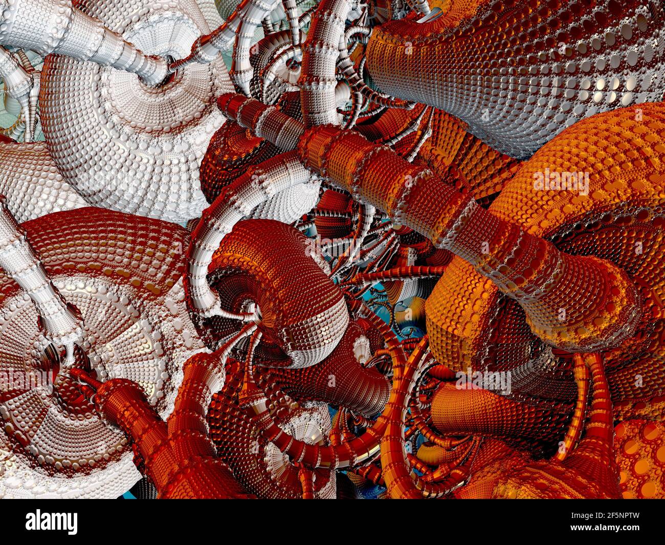 3D rendered illustration on virtual scene Stock Photo - Alamy