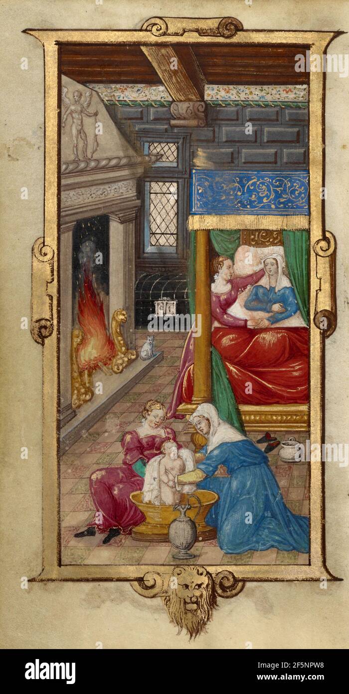 Book of Hours Stock Photo - Alamy