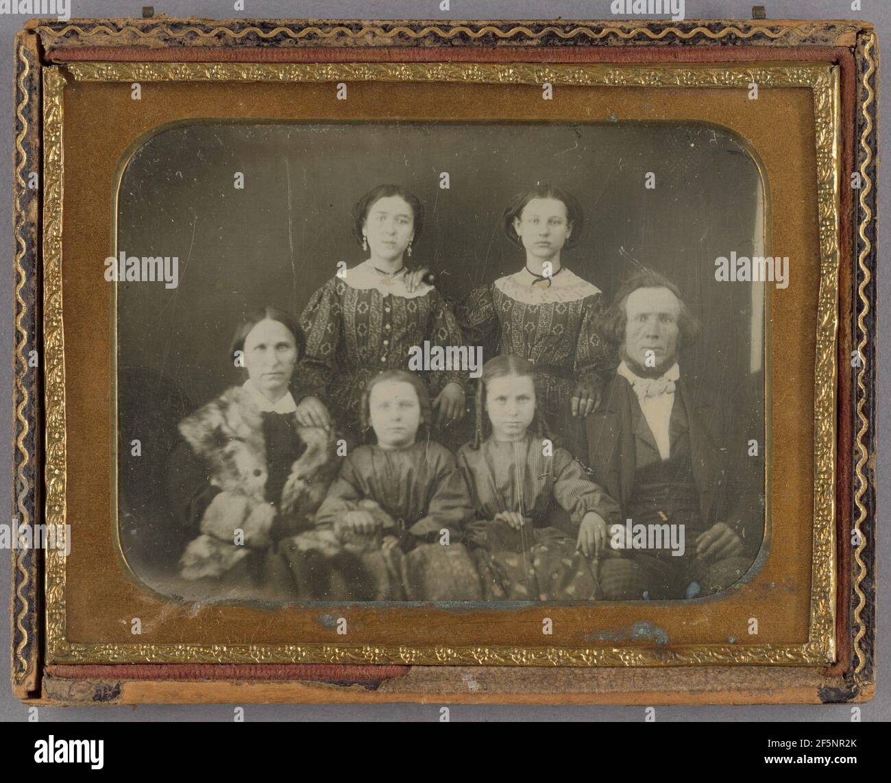 Group Family Portrait. Unknown maker, American Stock Photo - Alamy