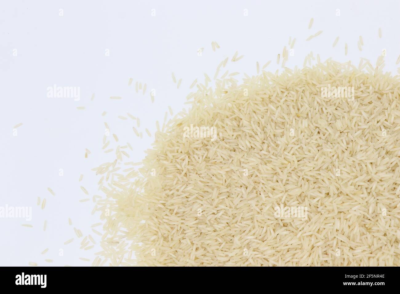 rice background,white jasmine rice closeup background, isolated on ...