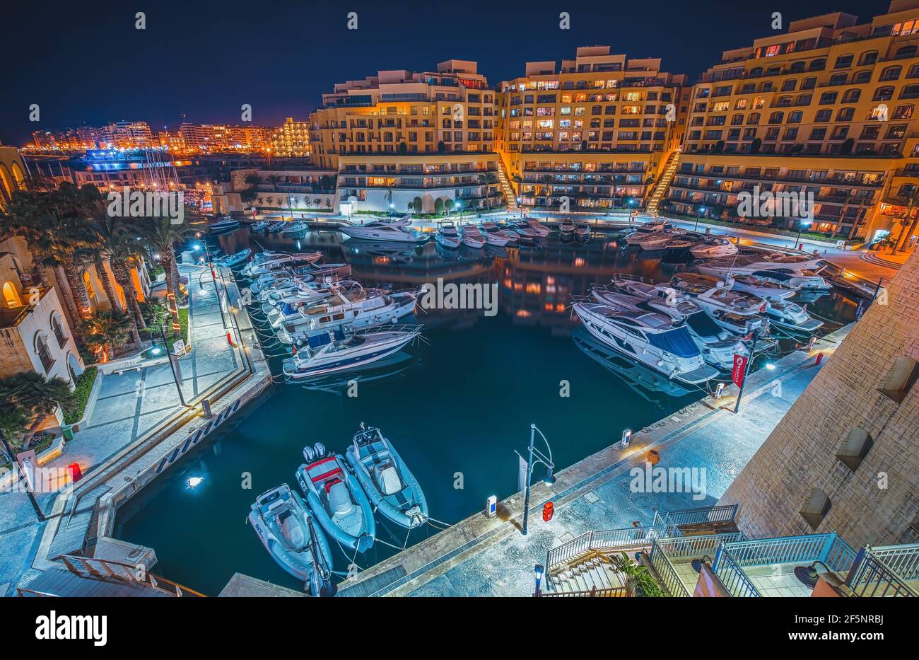 Portomaso marina st julians malta hi-res stock photography and images ...
