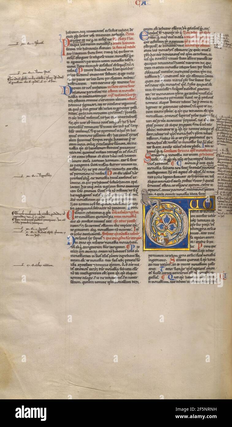 Inhabited Initial D. Unknown Stock Photo - Alamy