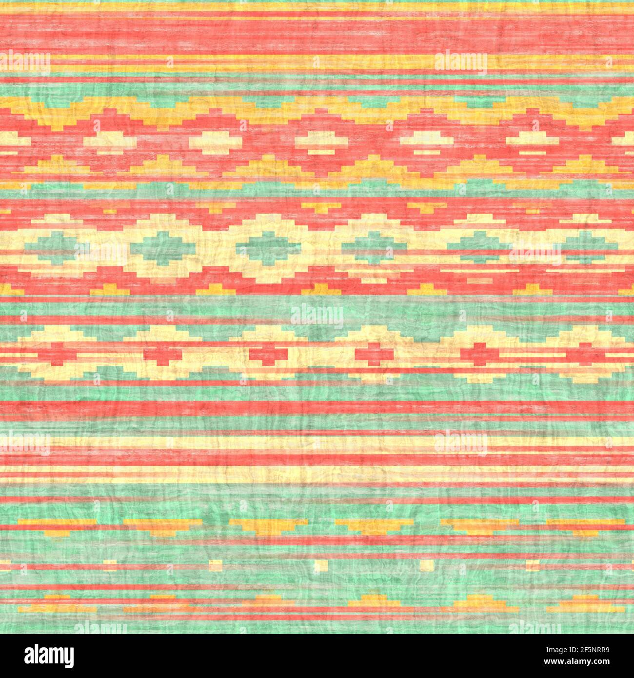 Seamless Kilim Rug Square Pixel Pattern Print Stock Photo - Alamy