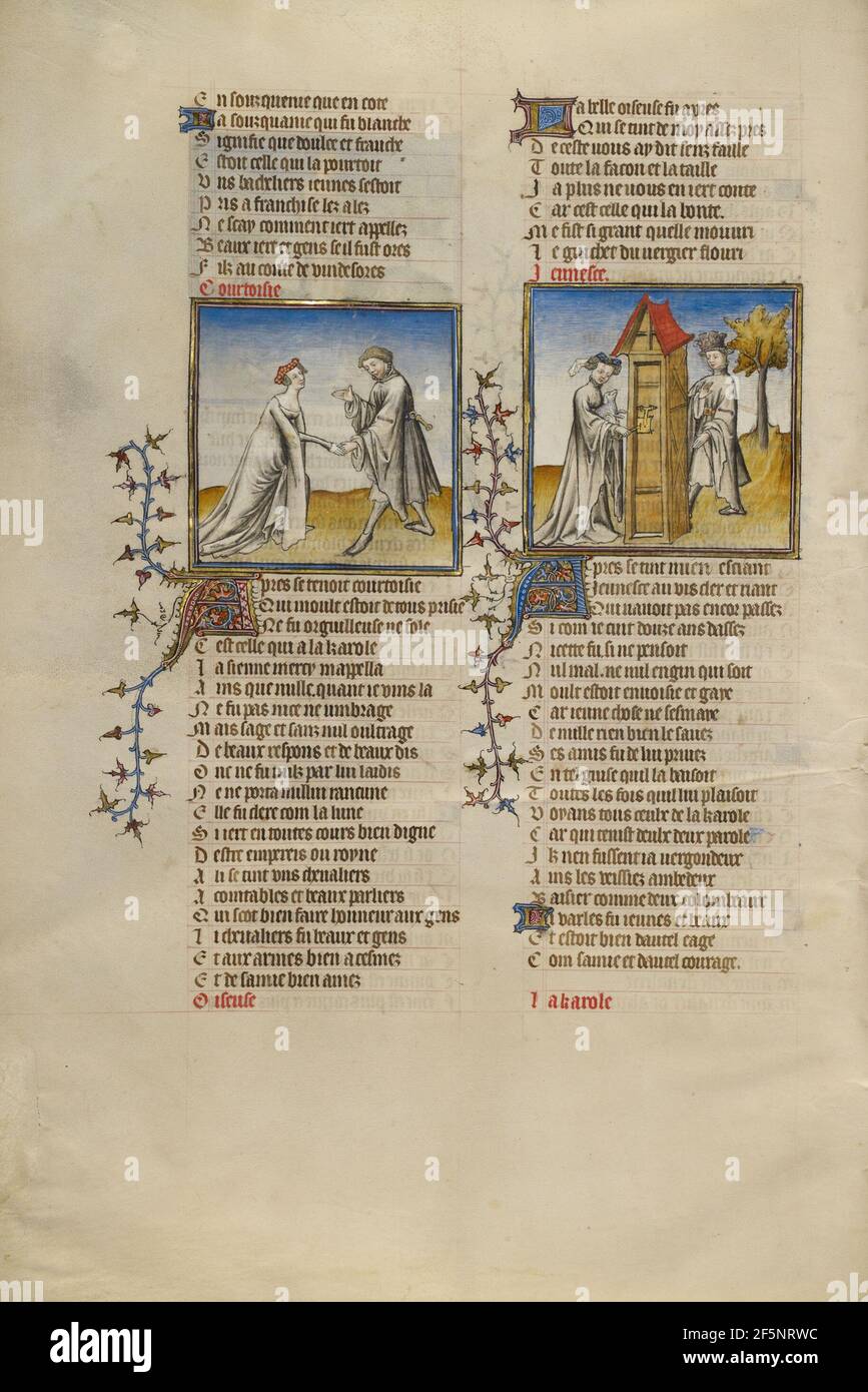 Roman de la Rose Stock Photo - Alamy