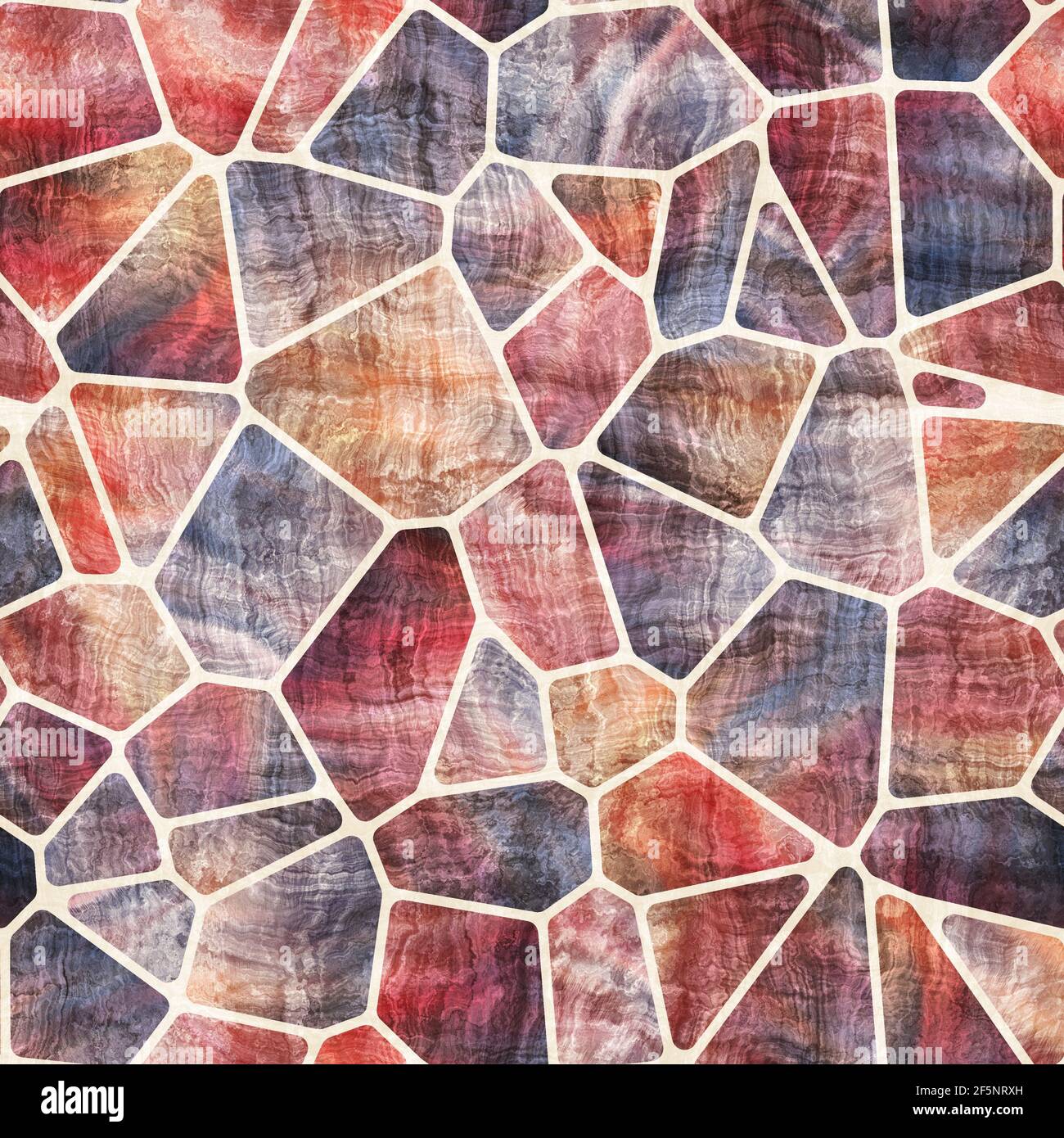 Seamless geo tile shape collage surface pattern Stock Photo - Alamy