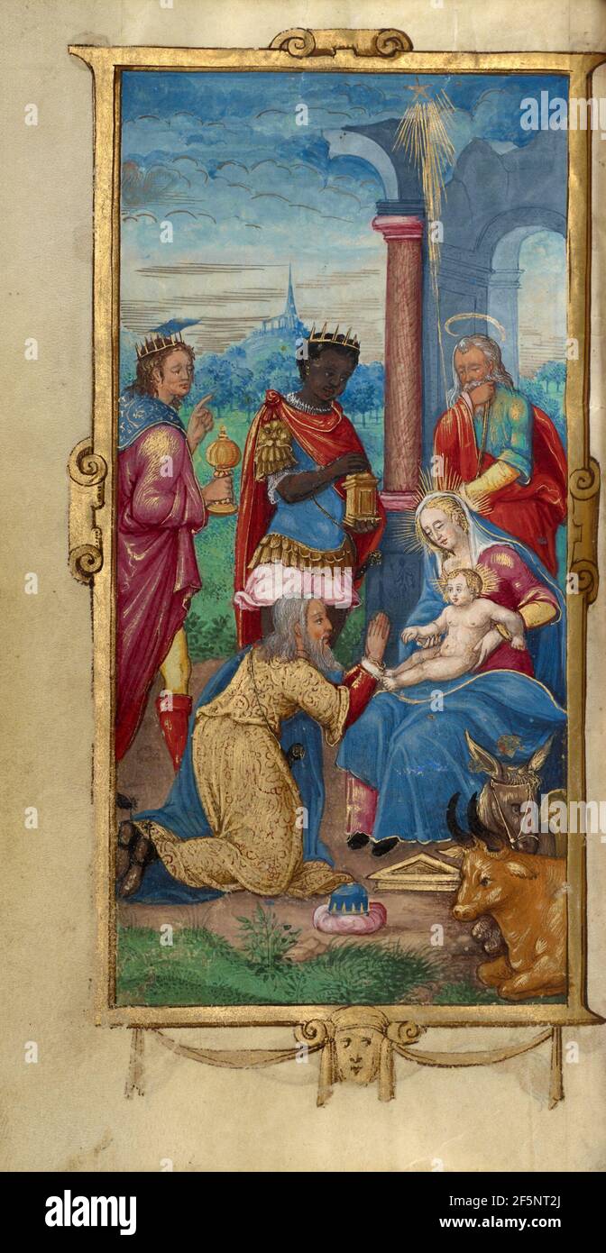 The Adoration of the Magi. Unknown Stock Photo - Alamy