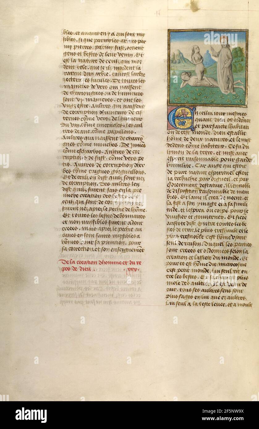 The Creation of Eve. Unknown Stock Photo - Alamy