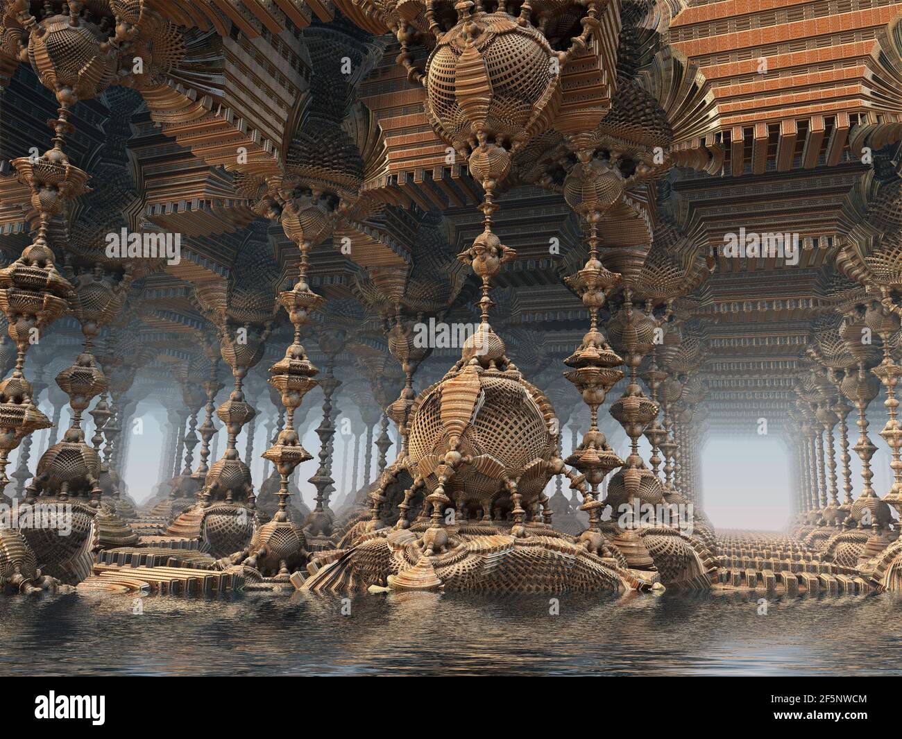 3D rendered illustration on virtual scene Stock Photo - Alamy