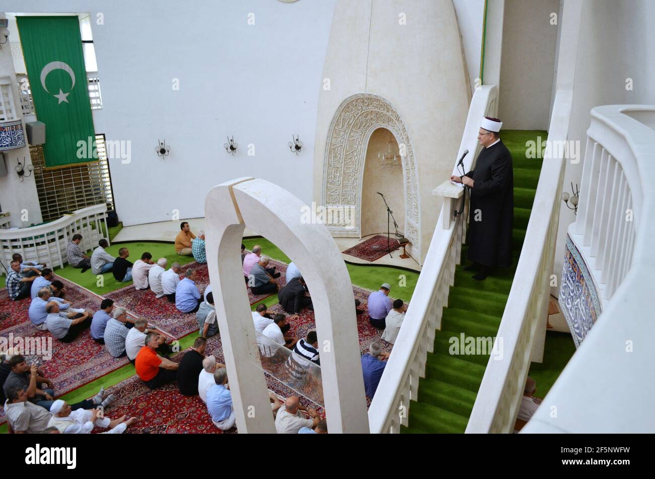 Islamic center zagreb croatia mosque hi-res stock photography and ...
