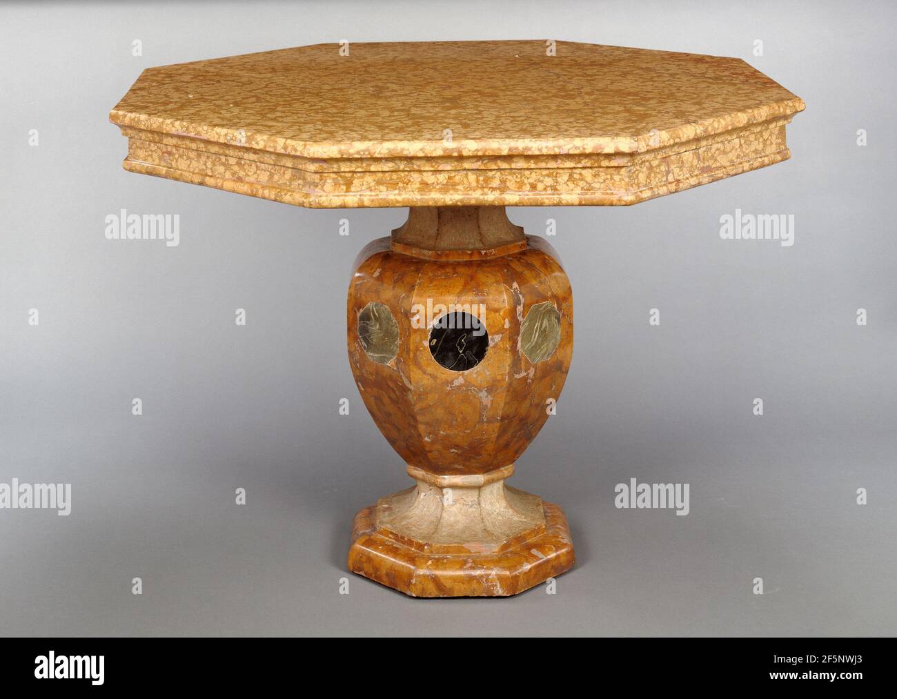 Octagonal Table. Unknown Stock Photo - Alamy