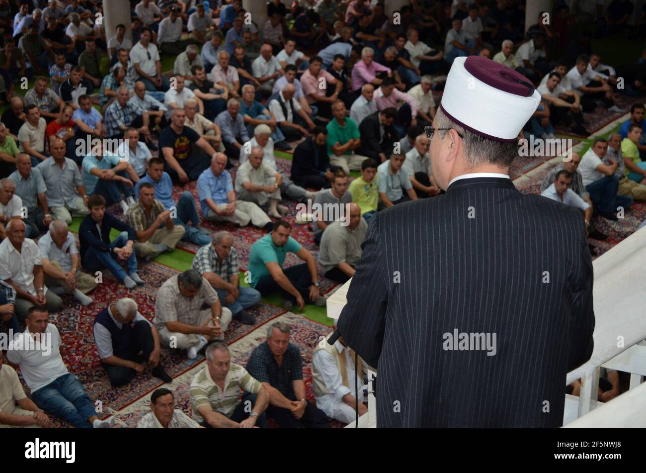 Islamic center zagreb croatia mosque hi-res stock photography and ...