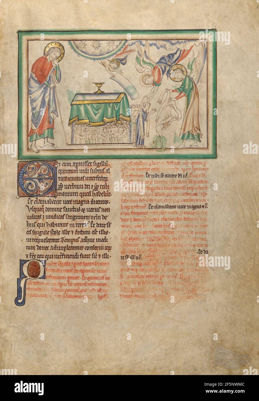 The Opening of the Fifth Seal: The Souls of the Dead Receiving White ...