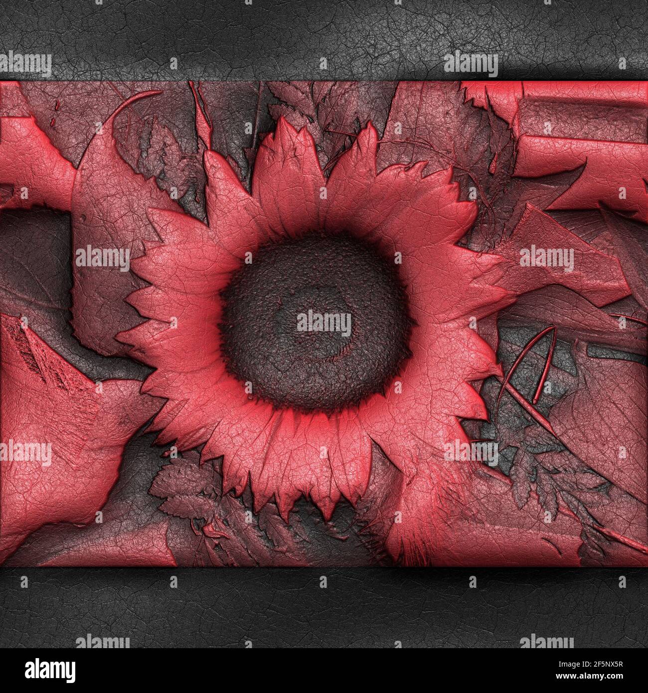 Luxury background with embossed pattern on leather for creative design ...