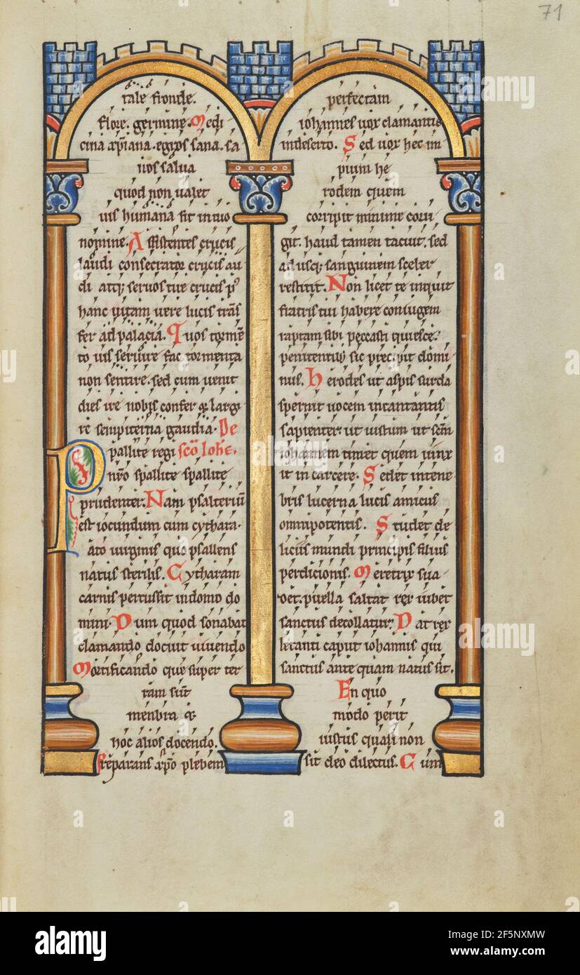 Decorated Text Page. Unknown Stock Photo - Alamy