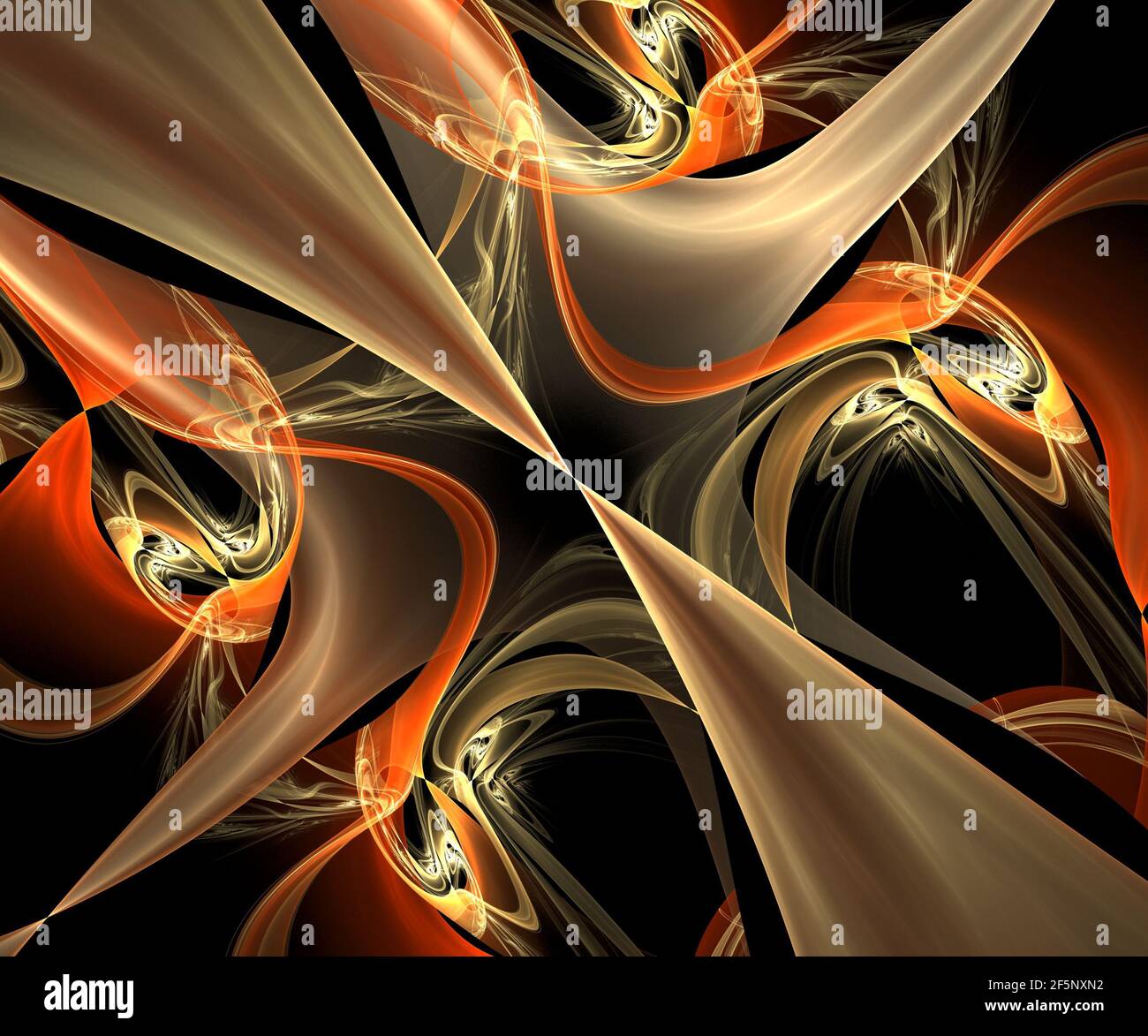 Computer generated fractal artwork for creative art,design and ...