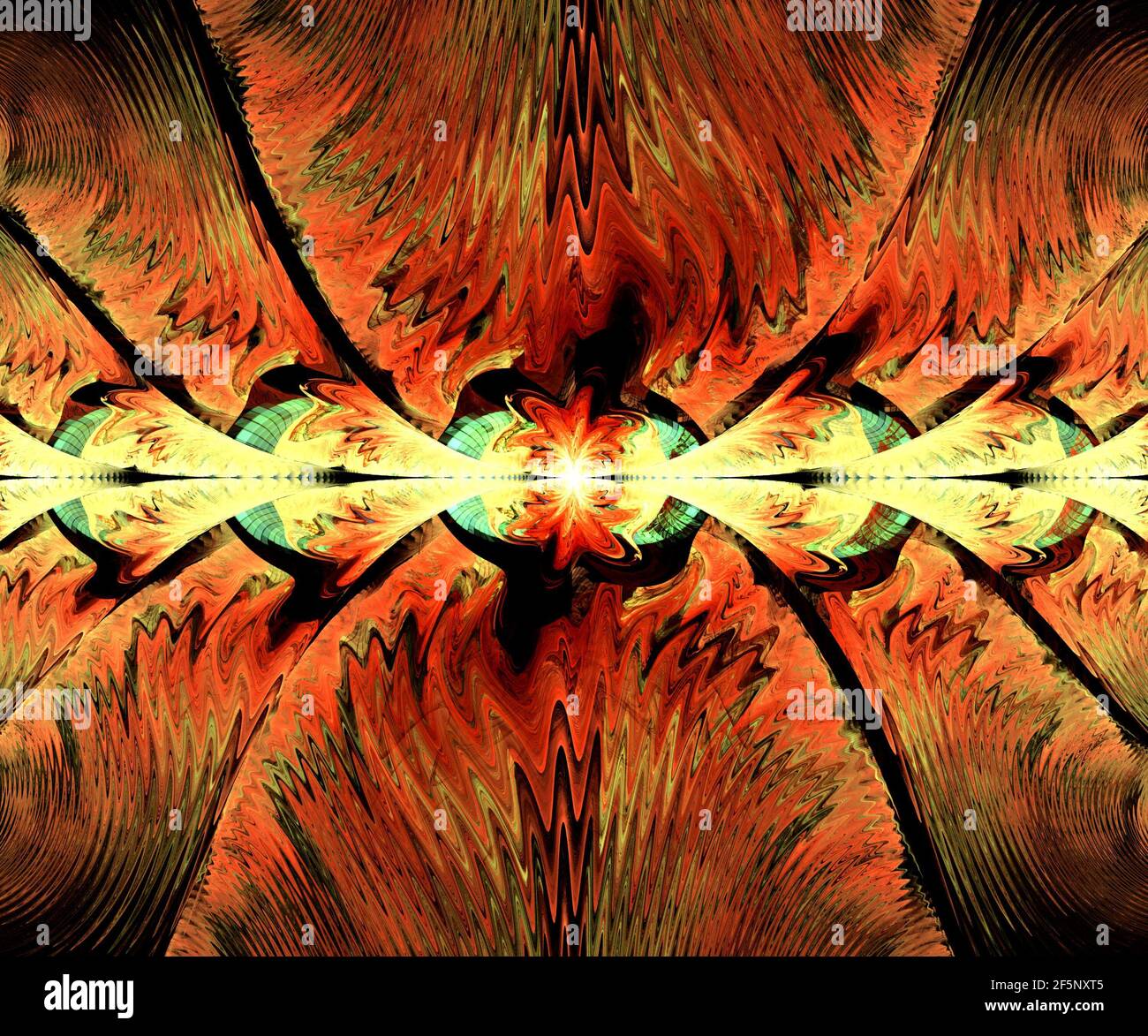 Computer generated fractal artwork for creative art,design and ...