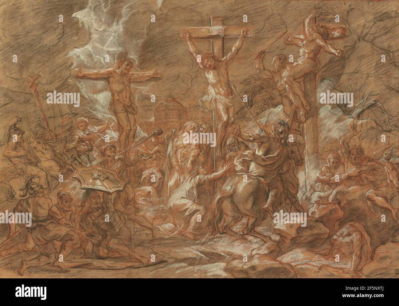 The Crucifixion. Antoine Coypel (French, 1661 - 1722 Stock Photo - Alamy