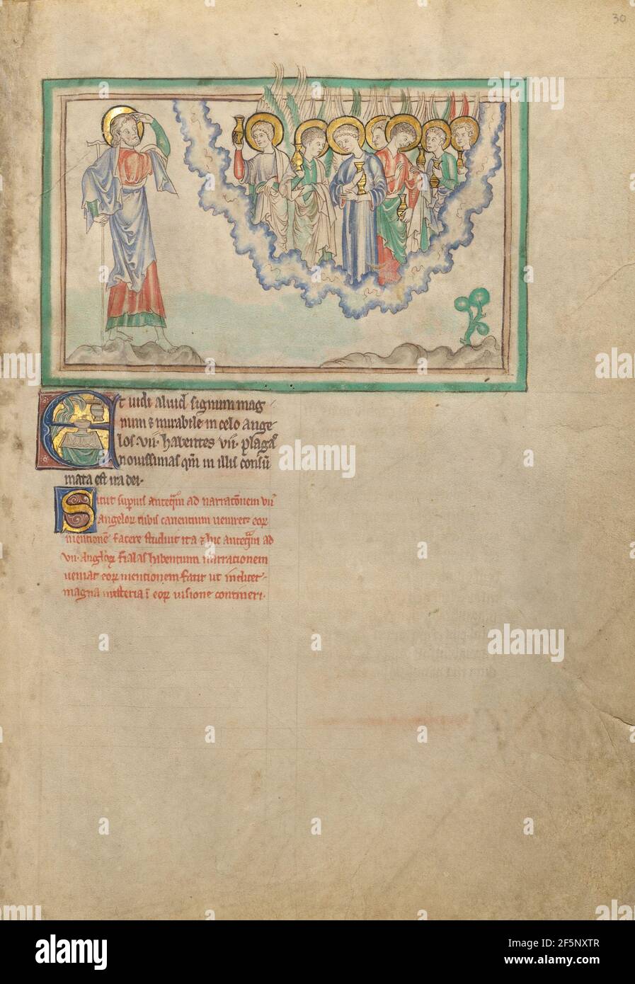 The Seven Angels with the Seven Vials. Unknown Stock Photo - Alamy