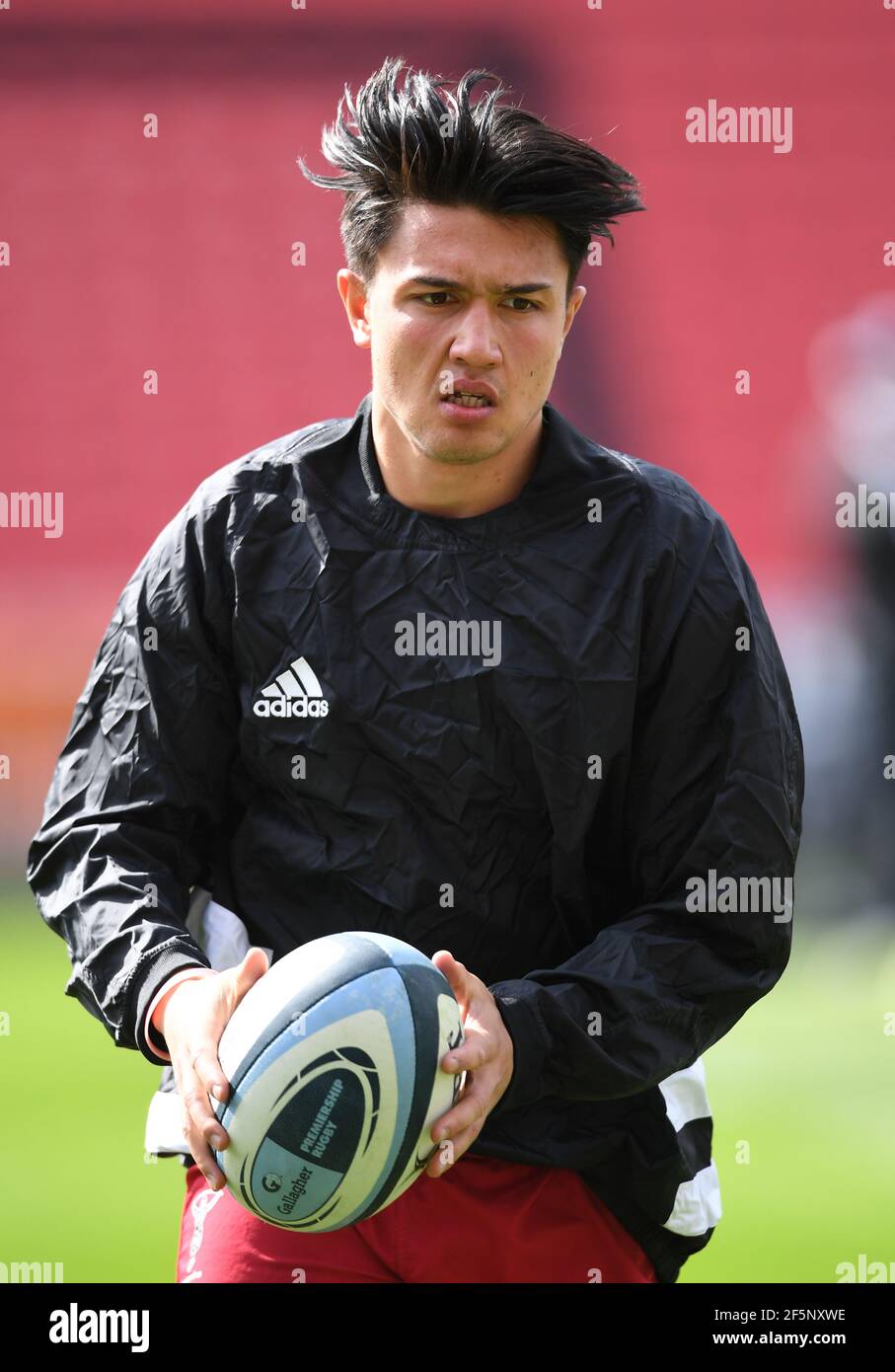 Ashton Gate Stadium, Bristol, UK. 27th Mar, 2021. Premiership Rugby ...