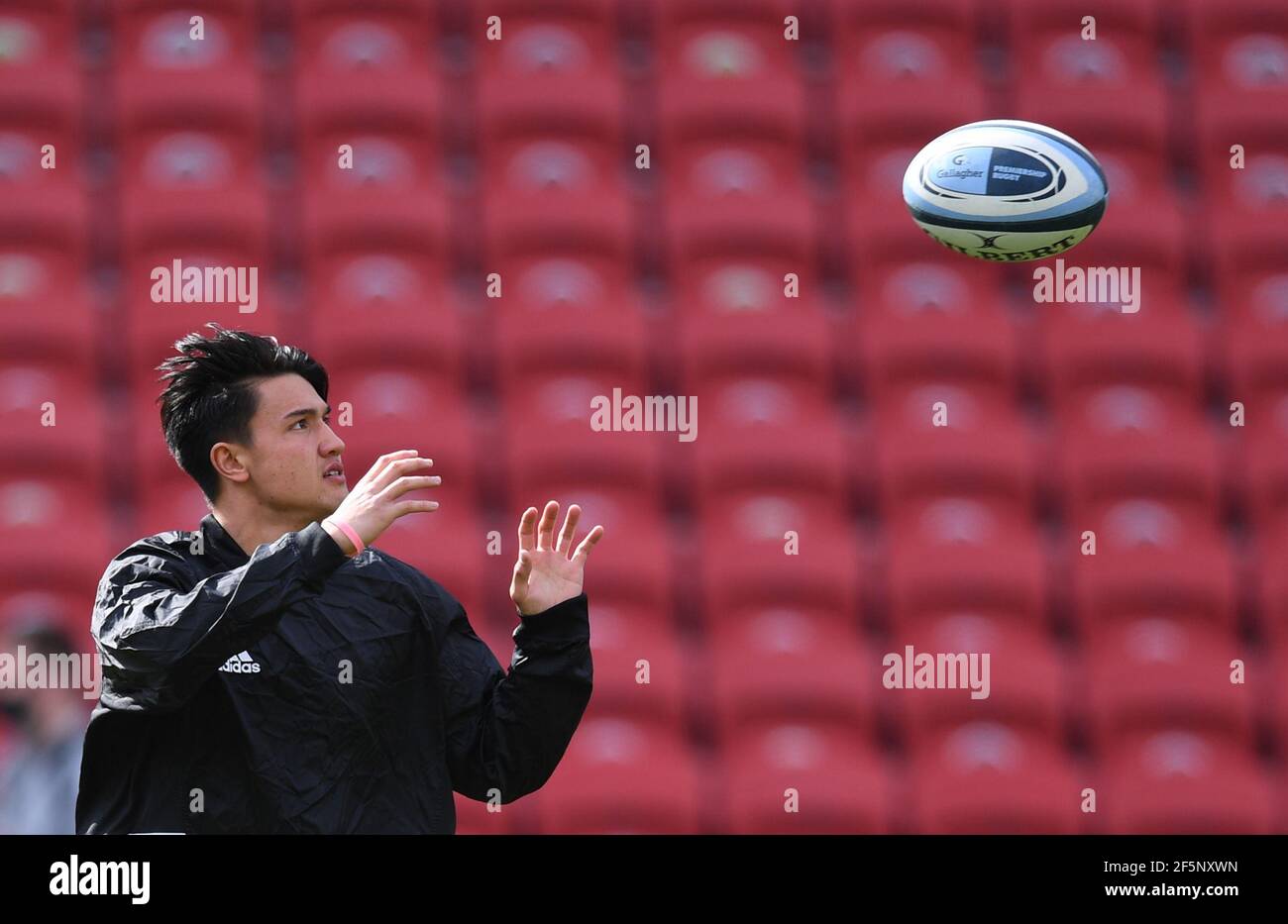 Ashton Gate Stadium, Bristol, UK. 27th Mar, 2021. Premiership Rugby ...