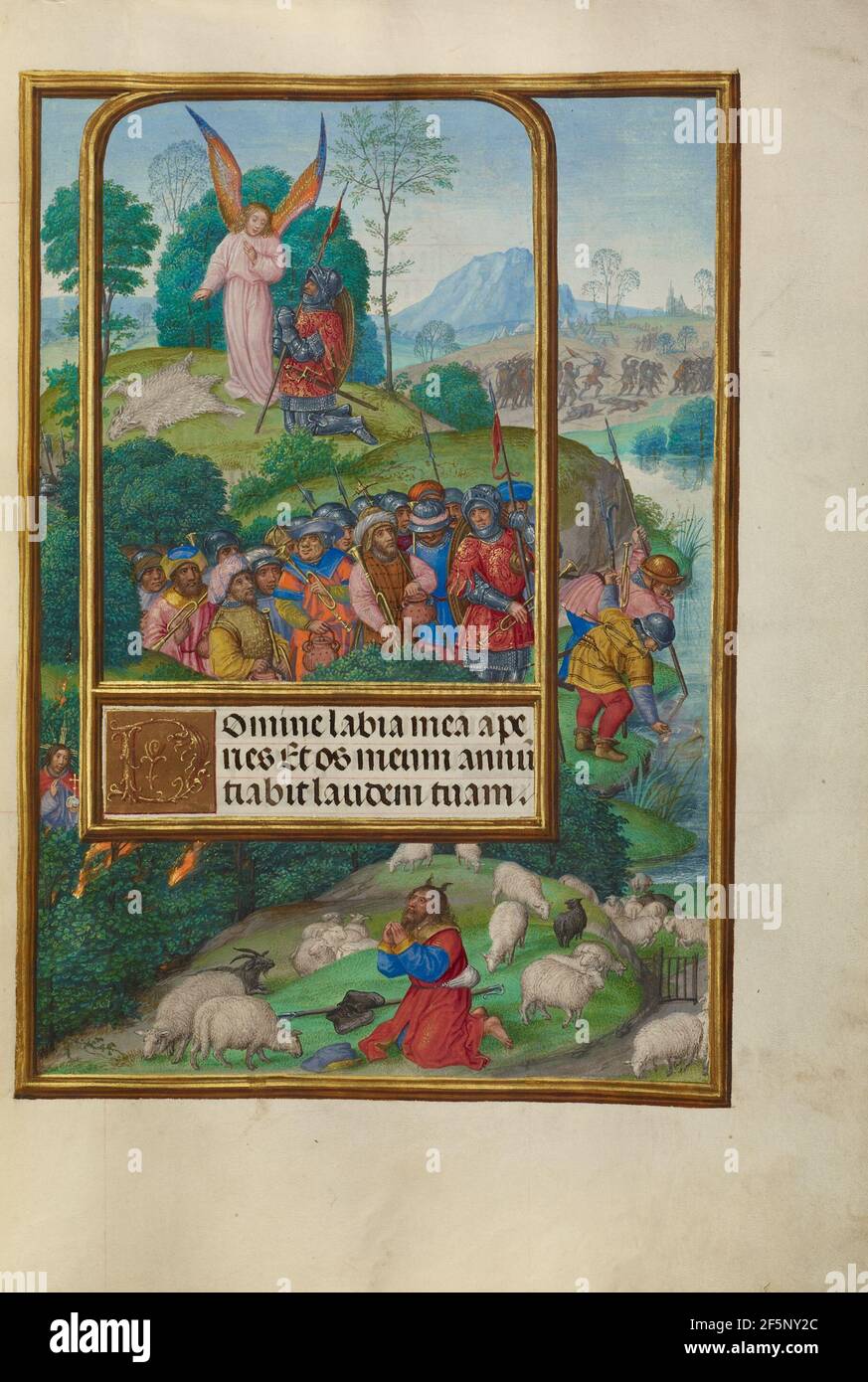 Scenes from the Life of Gideon and Moses and the Burning Bush. Master ...