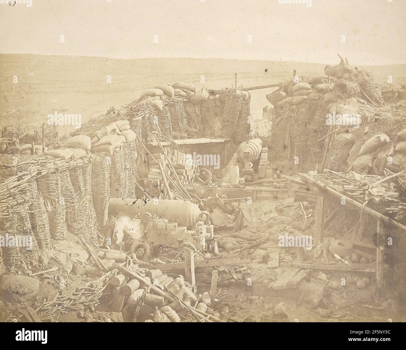 Interior of the Redan Stock Photo - Alamy