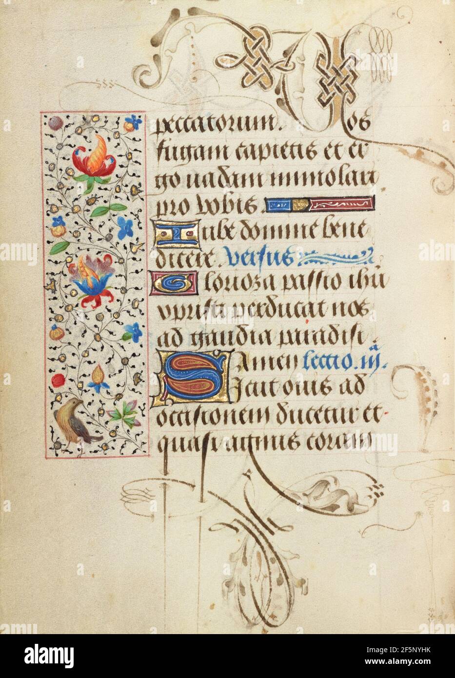 Decorated Text Page. Unknown Stock Photo - Alamy