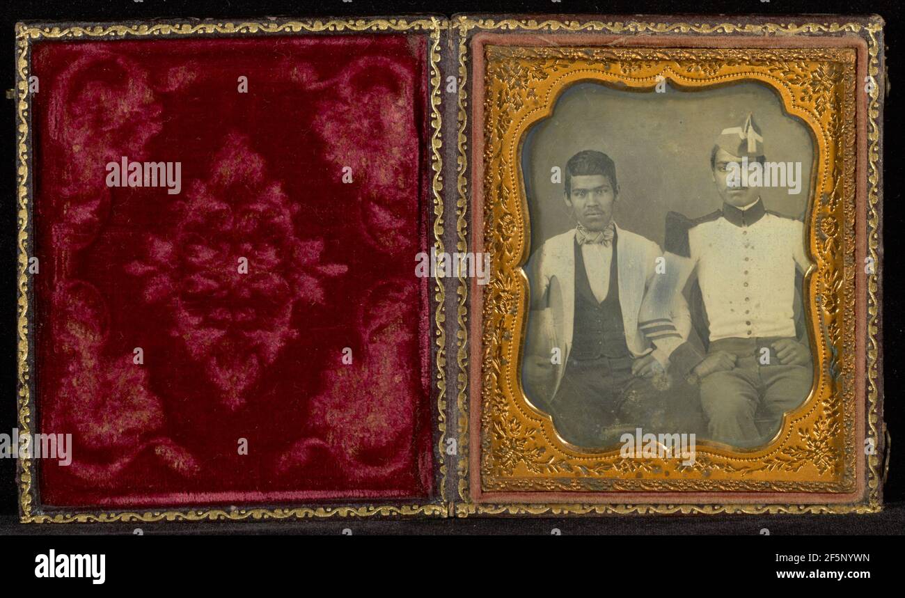 Portrait two unknown men hi-res stock photography and images - Alamy