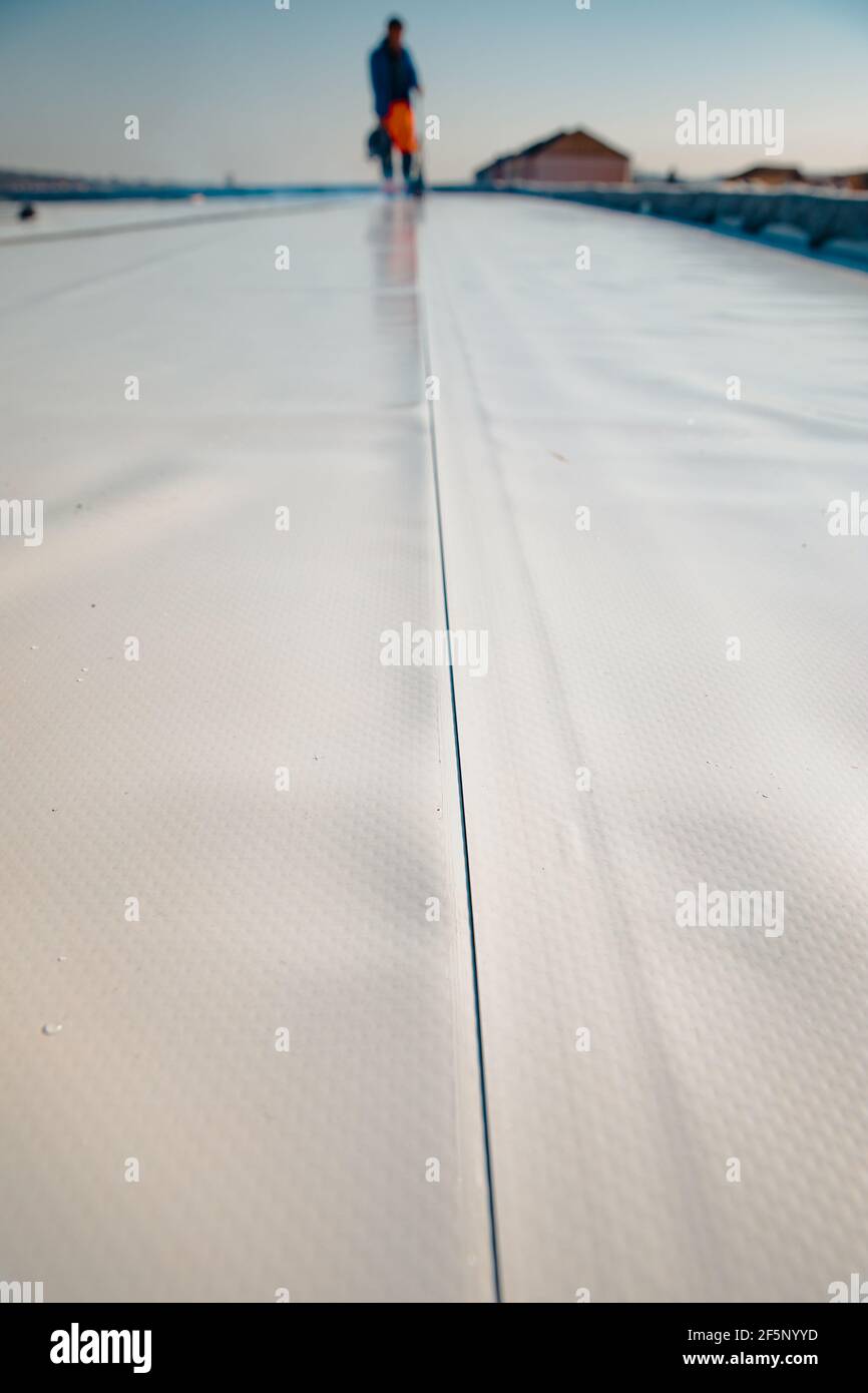 Water proofing work hi-res stock photography and images - Alamy
