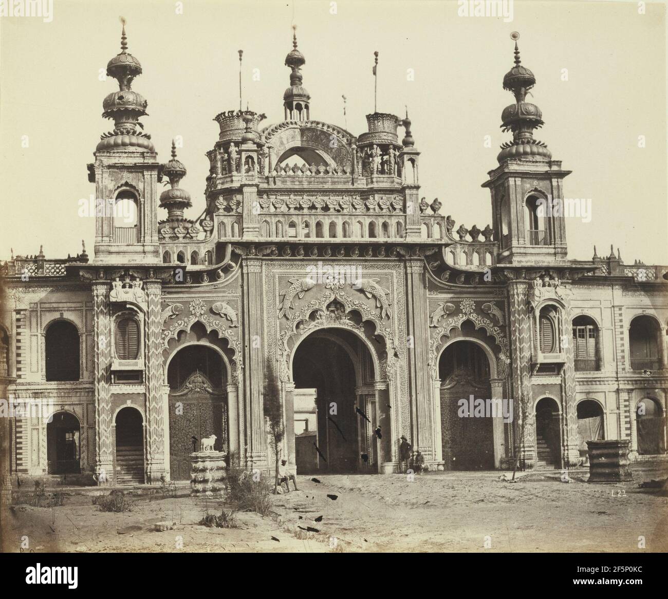 The Great Gateway of the Kaiserbagh Stock Photo - Alamy