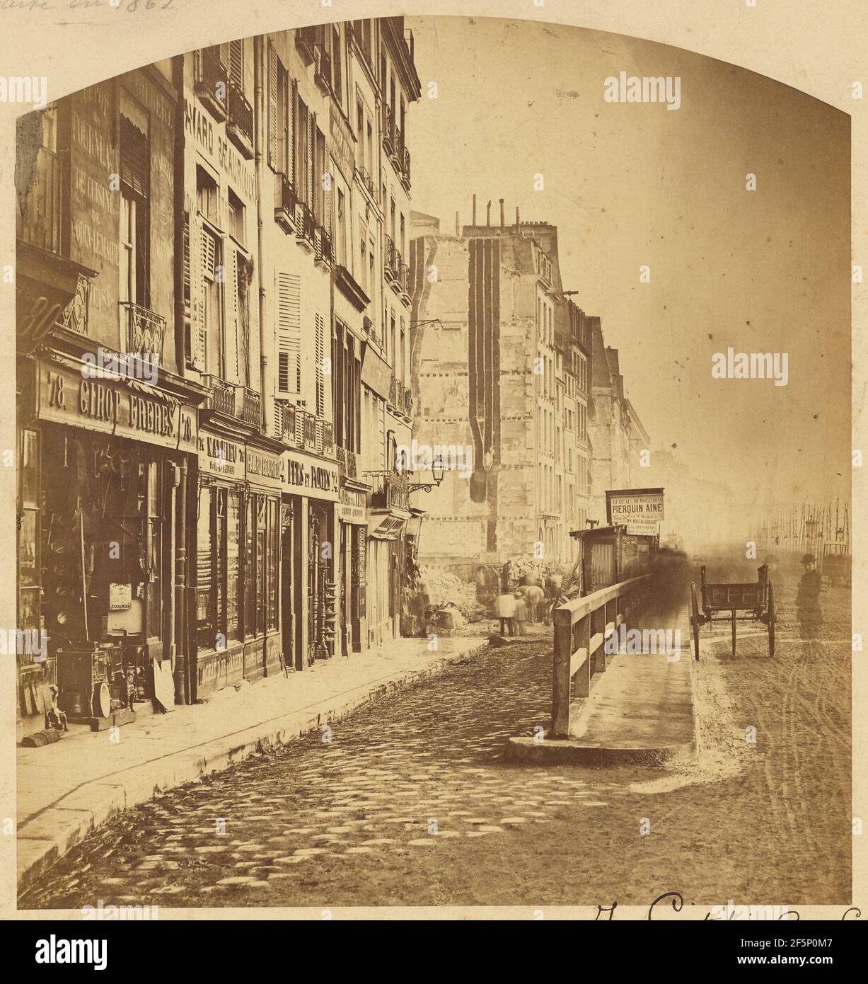 Historical paris street scene hi-res stock photography and images - Alamy