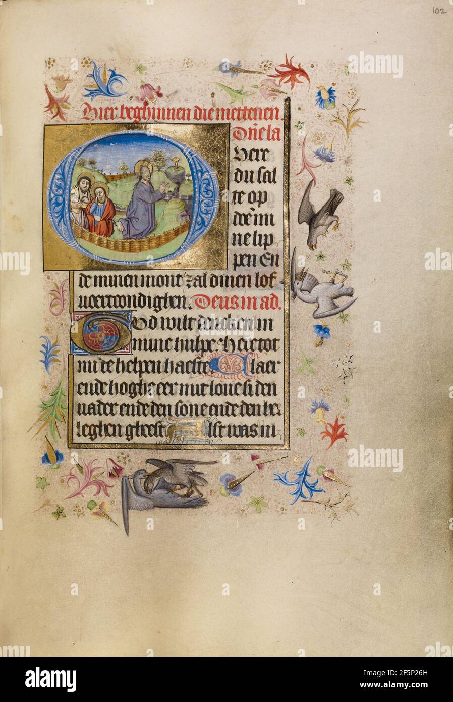 Medieval manuscript garden hi-res stock photography and images - Alamy