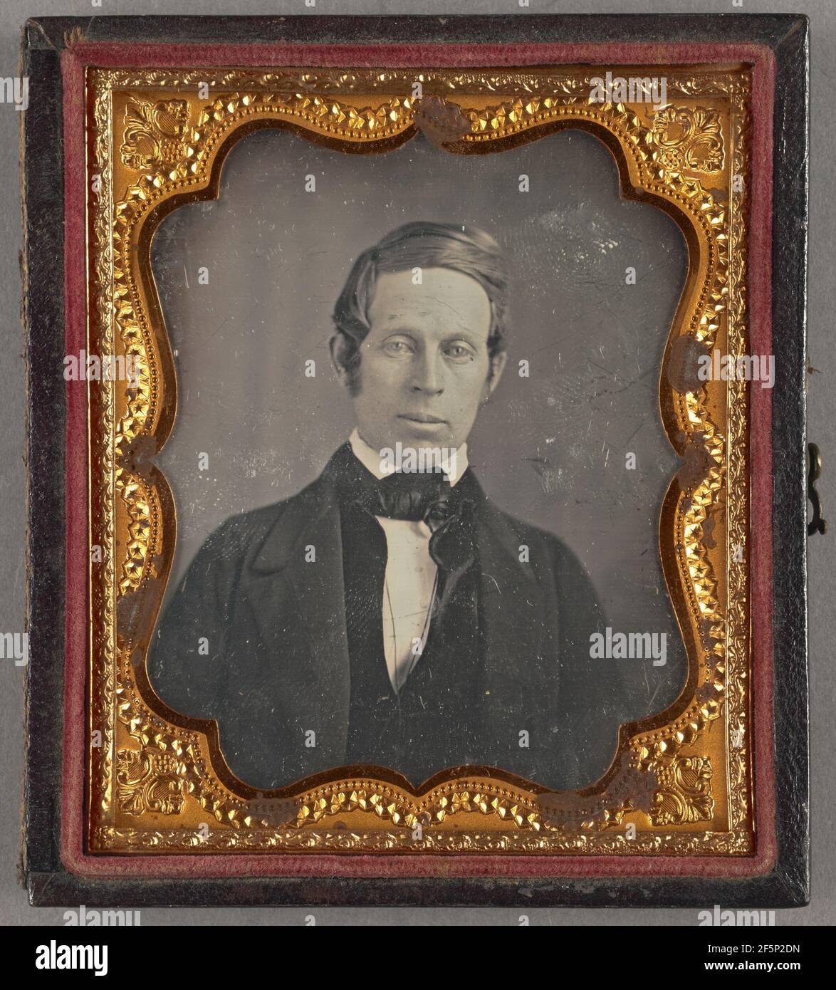 Portrait of a Man. Unknown maker, American Stock Photo - Alamy