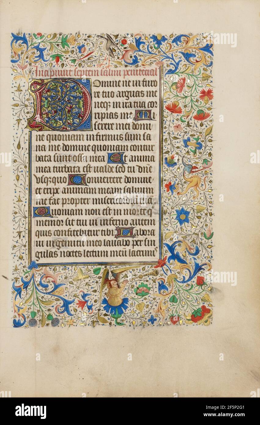 Decorated Text Page. Unknown Stock Photo - Alamy