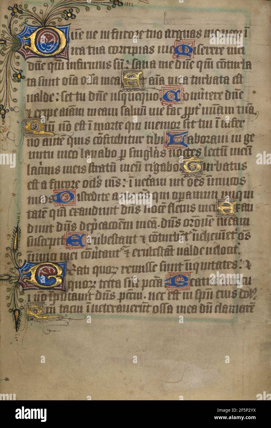 Decorated Text Page. Unknown Stock Photo - Alamy