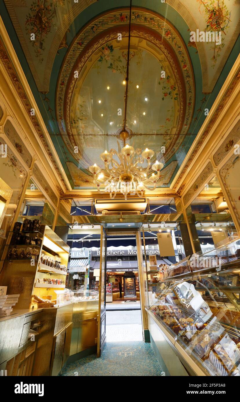 Stohrer is the oldest cake shop In Paris, founded in 1730, located on ...