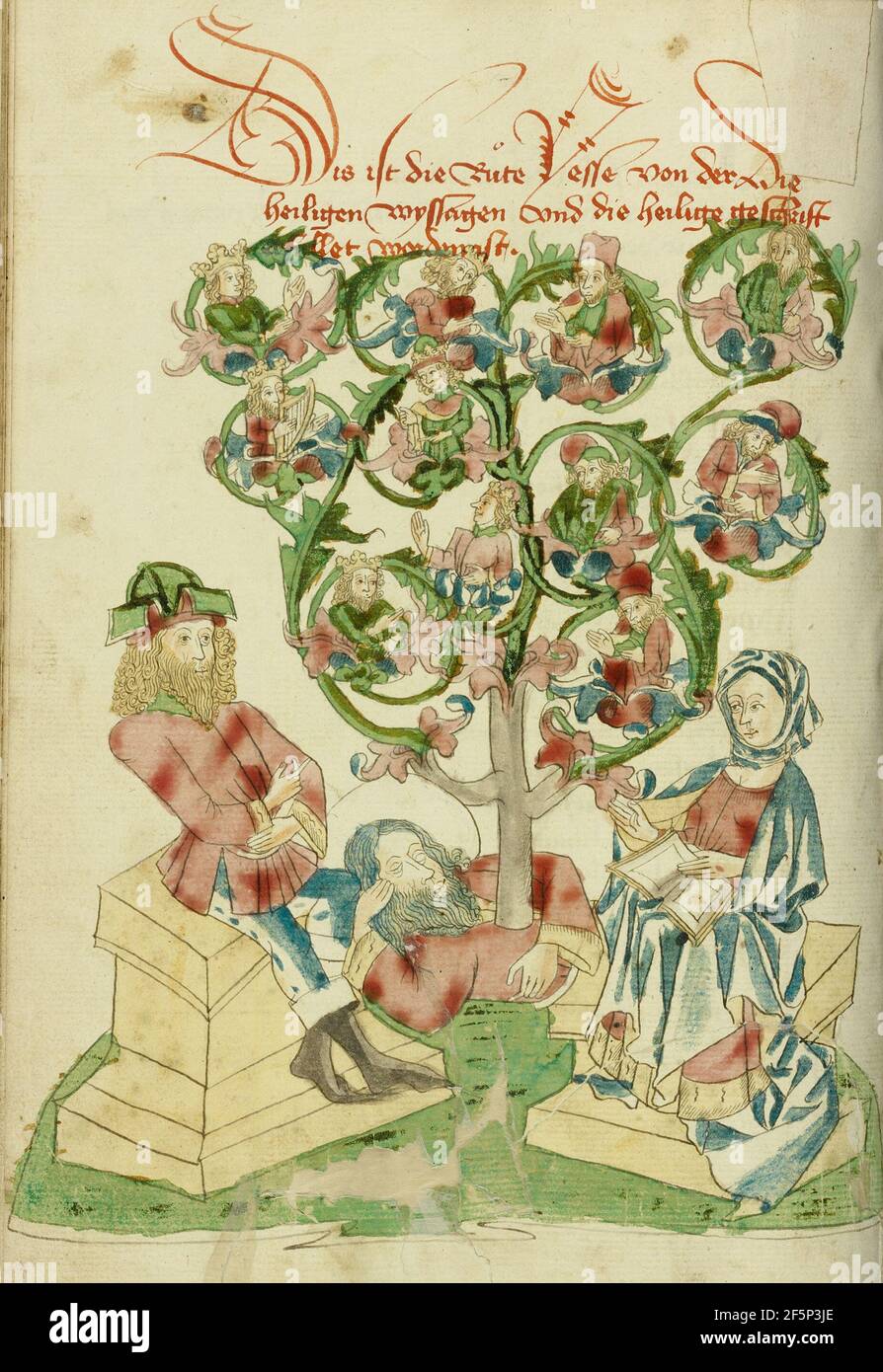 The Tree of Jesse Stock Photo - Alamy