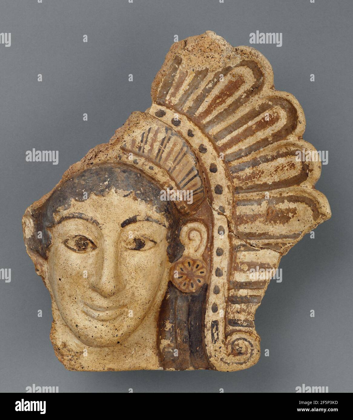 Antefix Fragment. Unknown Stock Photo - Alamy