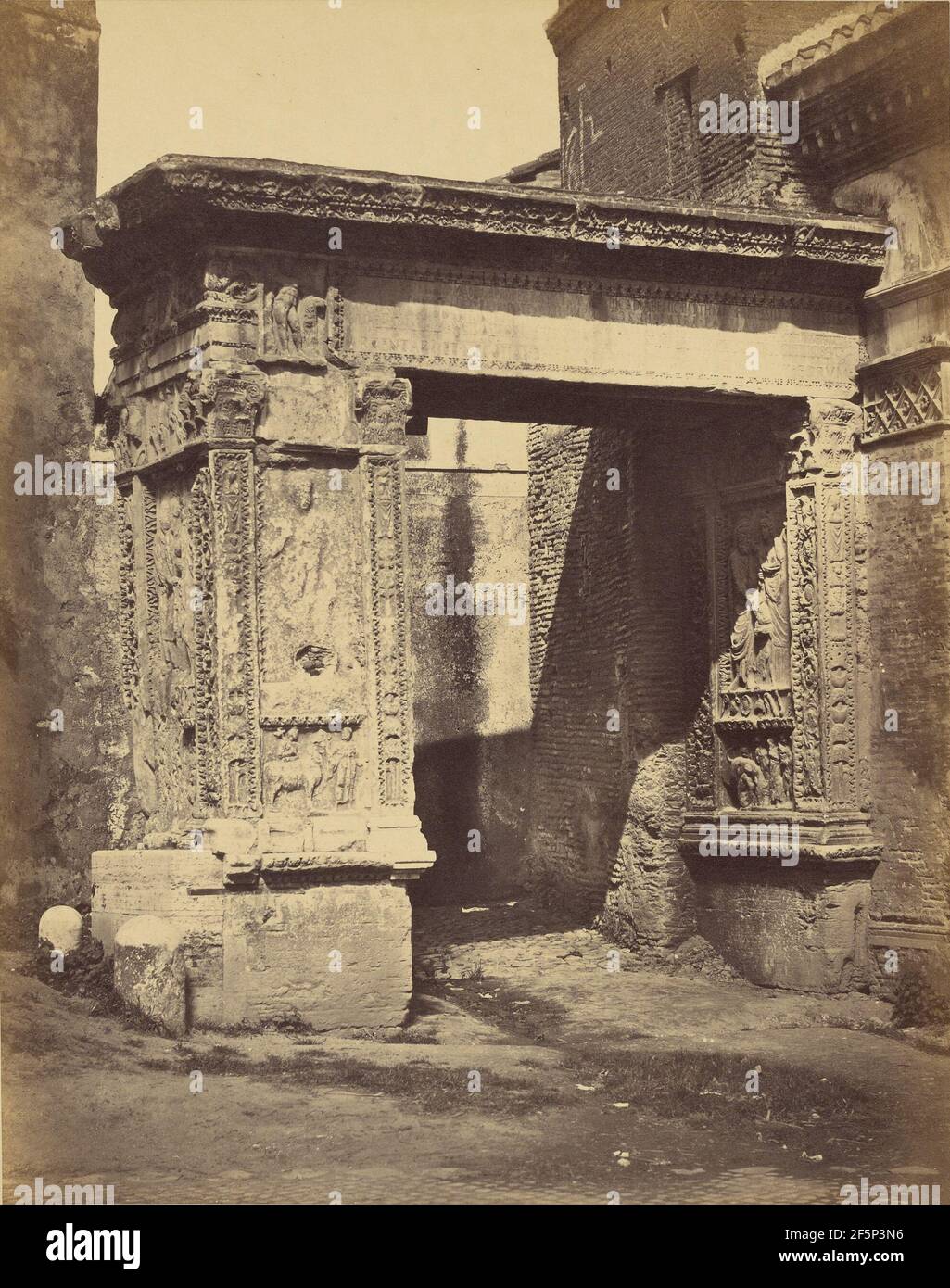 Arch of Silversmiths. Robert Macpherson (Scottish, 1811 - 1872 Stock ...