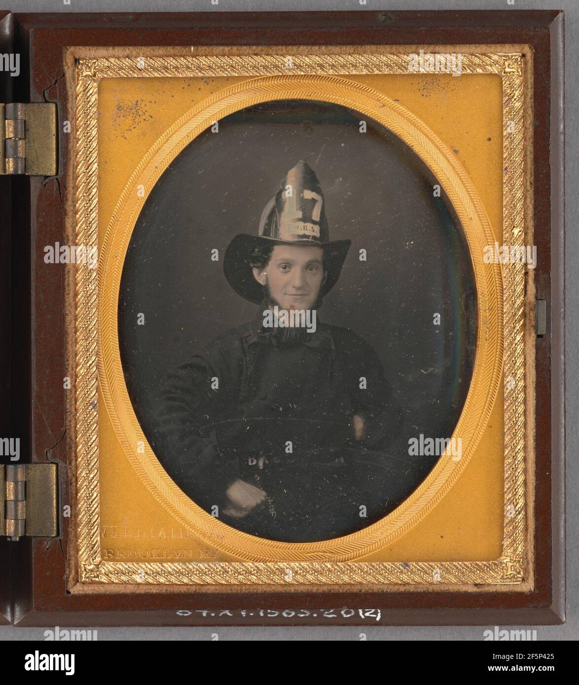 Attributed Portrait of Nathaniel Currier. Charles Henry Williamson ...